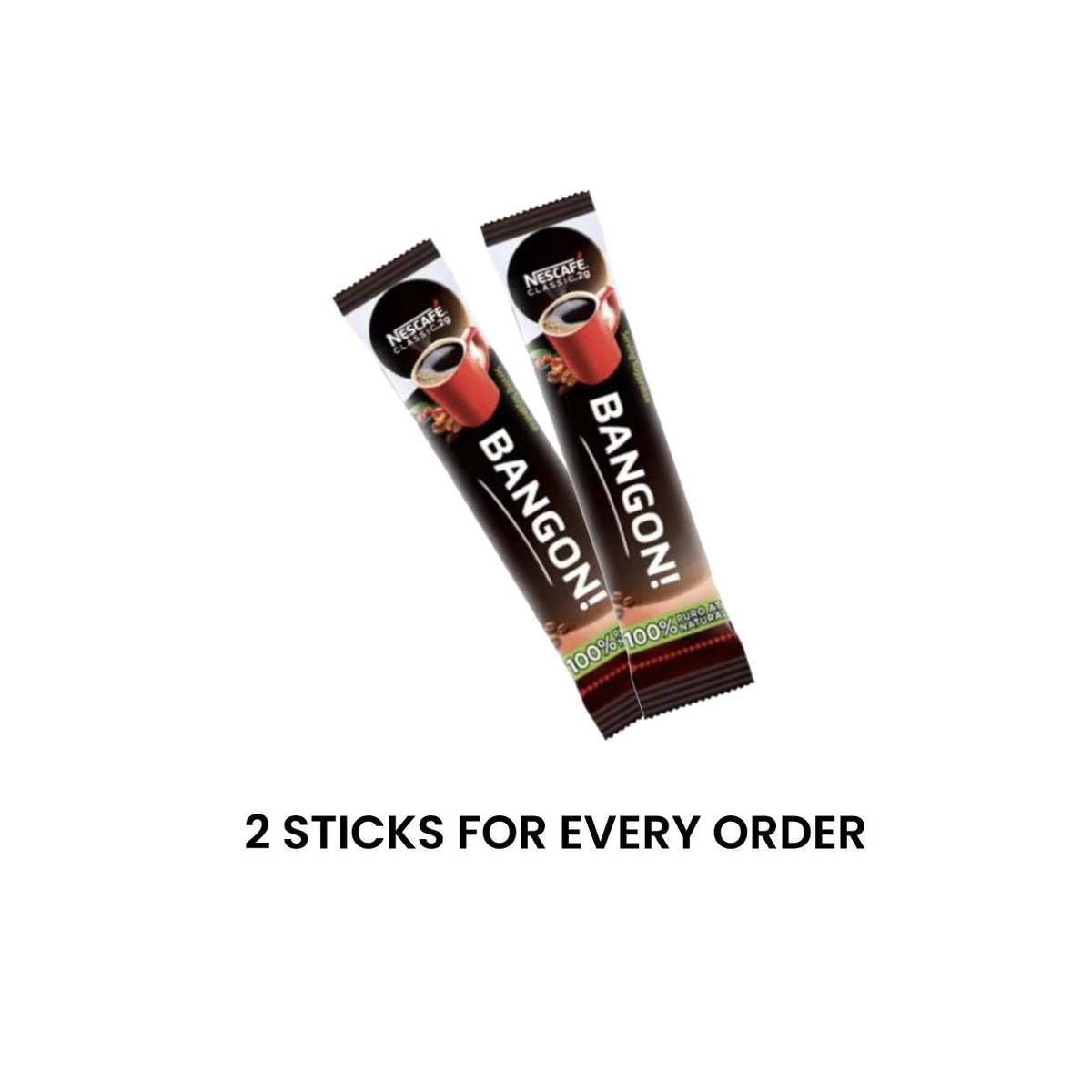 Nescafe Classic Instant Coffee Sticks 2g (2 STICKS) – Little Retail PH