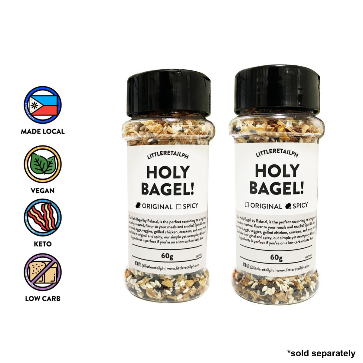 Holy Bagel! Everything Bagel Seasoning – Little Retail PH